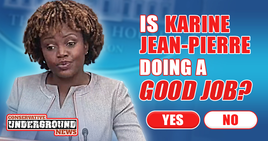 Do you APPROVE or DISAPPROVE of Karine Jean-Pierre? - Conservative ...