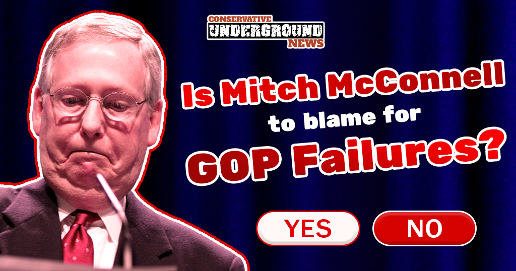 Poll: Is Mitch McConnell to blame for GOP failures? - Conservative ...